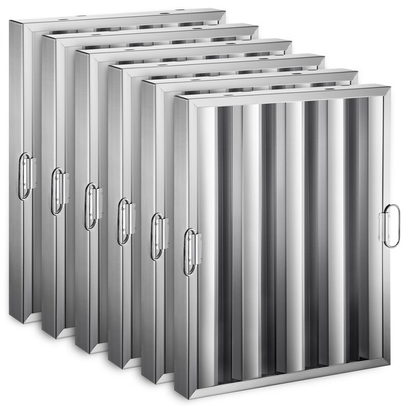 20x16x2 Stainless Steel Commercial Hood Filter – Wilprep Kitchen