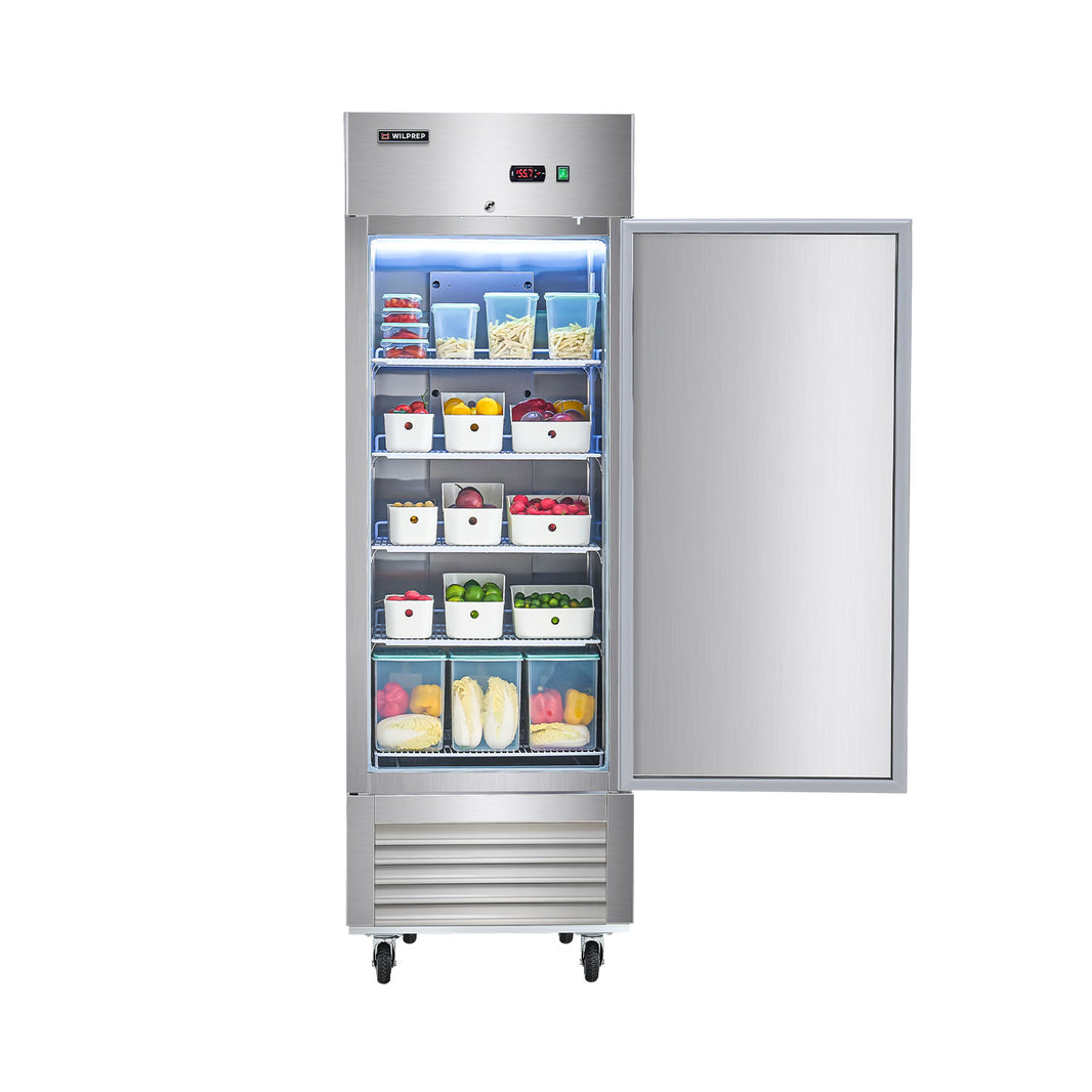 Commercial Refrigerators & Reach-In Coolers | Wilprep Kitchen