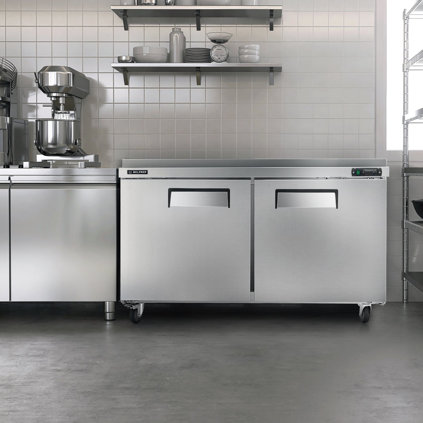 60-inch Under-Counter Worktop Refrigerator – Wilprep Kitchen