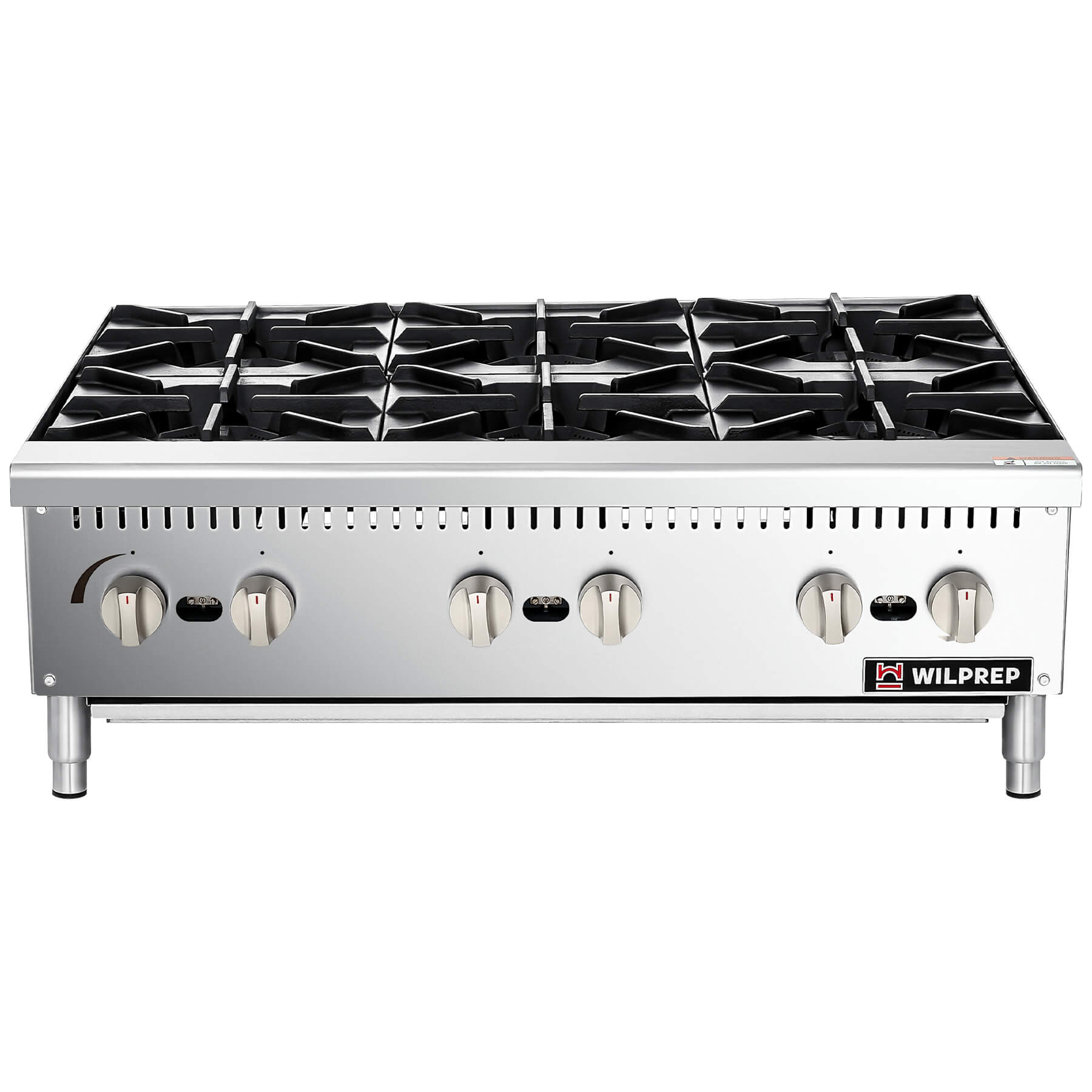 36 inch Commercial Gas Range with 6 Burners