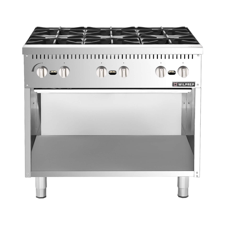 Commercial Gas Range for Restaurants | Wilprep Kitchen