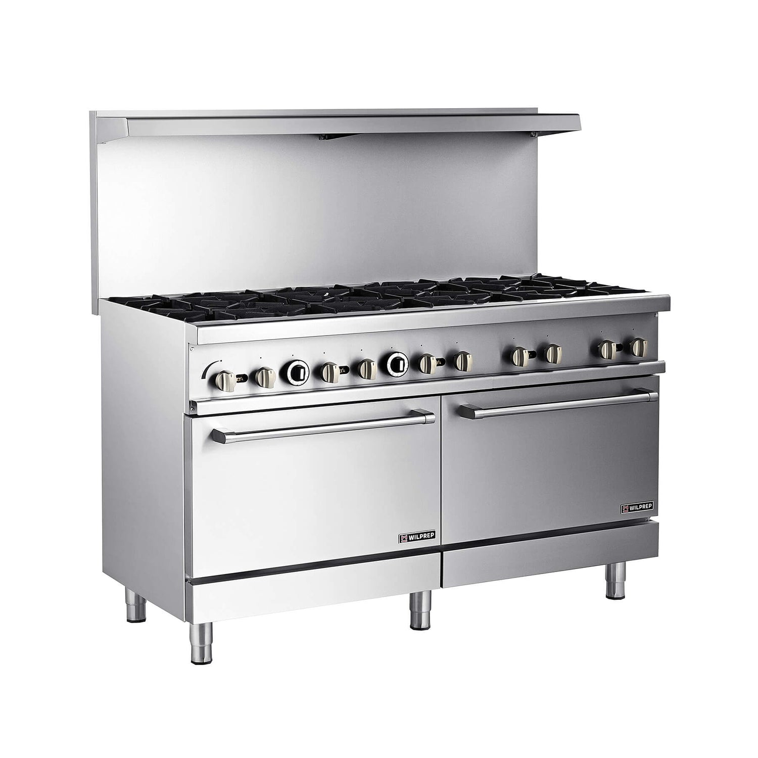 WILPREP 36" Natural Gas 6 Burner with Single Oven,Total 213,000 BTU